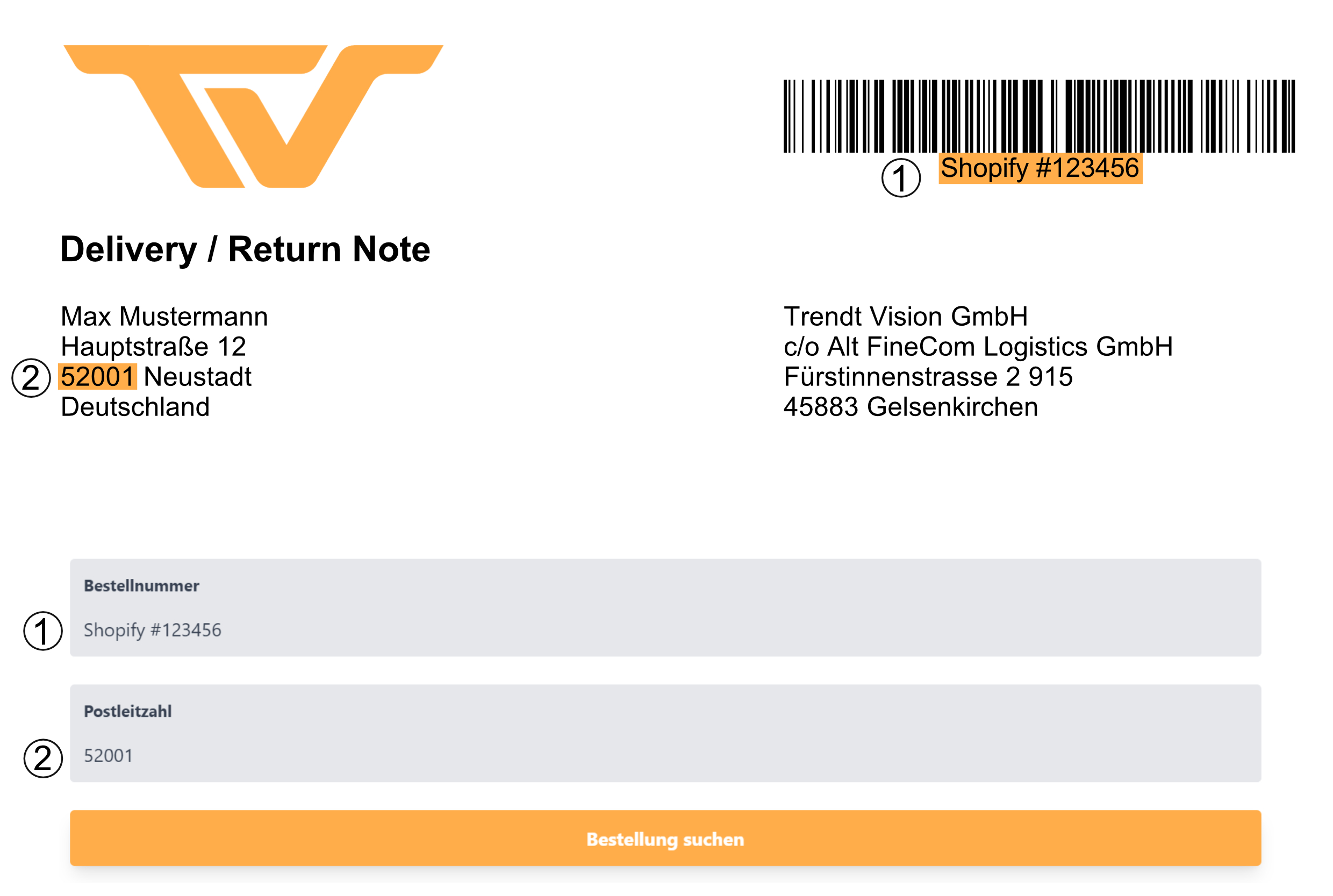 Anleitung: Wo finde ich die benötigten Informationen?